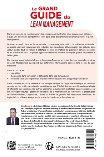 Le grand guide du Lean Management - Approche... - Driss Bouami - Livres - Furet du Nord