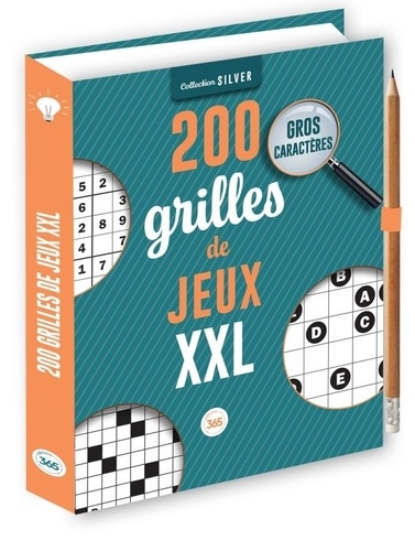 200 grilles de jeux XXL - Avec un crayon offert ! - Editions 365 ...