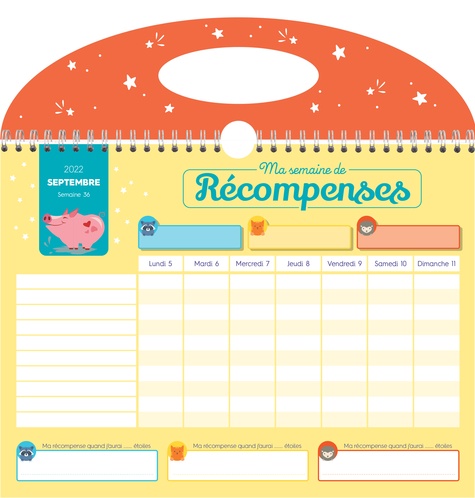 Tableau de récompenses hebdomadaires - Editions 365 - Livres - Furet du ...
