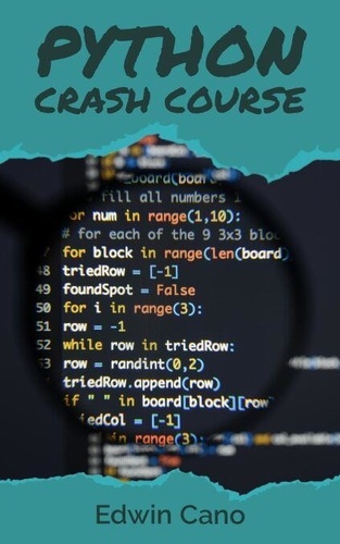 Python Crash Course de Edwin Cano - ePub - Ebooks - Decitre