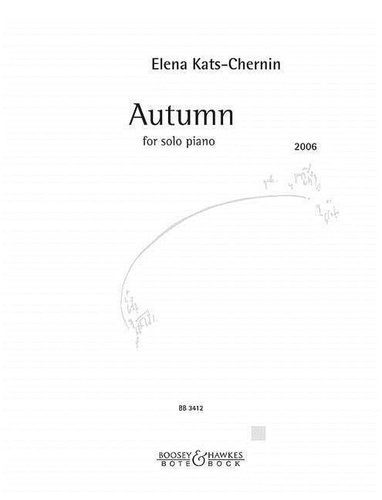 Autumn - piano. de Elena Kats-Chernin - Livre - Decitre