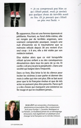 Je n'oublierai jamais de Elsa Levy - Grand Format - Livre - Decitre