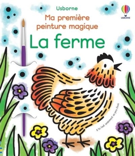 La ferme - Avec un pinceau de Emily Beevers - Album - Livre - Decitre