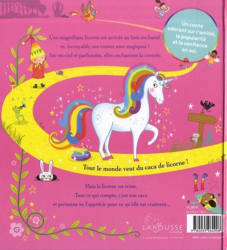 La licorne au caca arc-en-ciel de Emma Adams - Album - Livre - Decitre