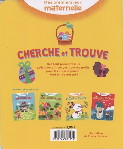 Cherche et trouve - Joyeuses Pâques ! de Emma Martinez - Album - Livre ...