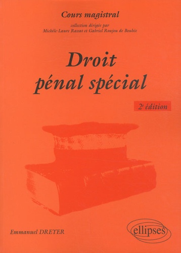 Droit pénal spécial de Emmanuel Dreyer - Livre - Decitre
