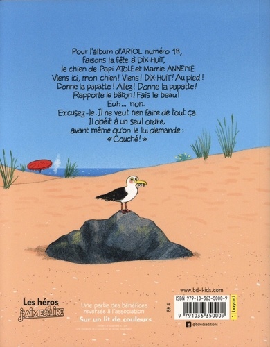 Ariol Tome 18. Vieux sac à puces ! de Emmanuel Guibert - Album - Livre ...