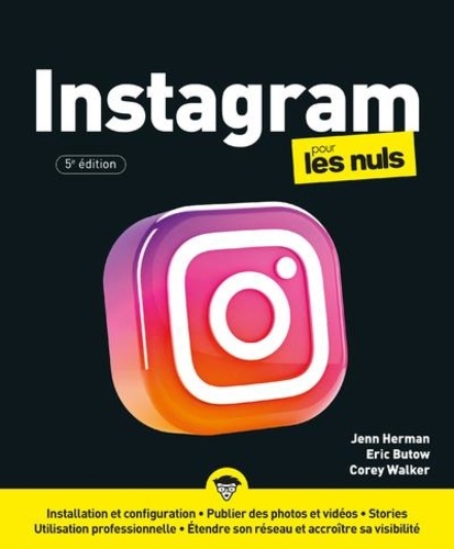 Instagram pour les nuls de Eric Butow - Grand Format - Livre - Decitre