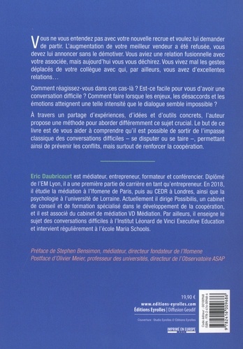 Mener vos conversations difficiles en 50 règles... de Eric Daubricourt ...