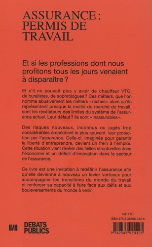 Assurance : permis de travail de Eric Mignot - Grand Format - Livre ...