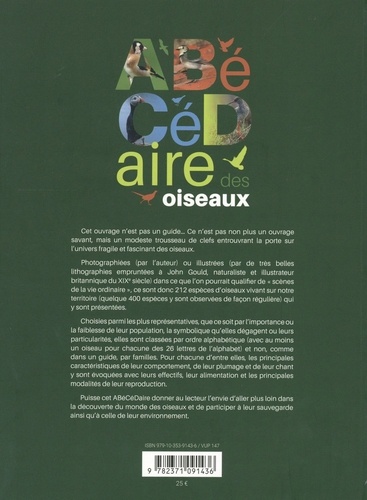 ABéCédaire des oiseaux de Eric Rousseaux - Grand Format - Livre - Decitre