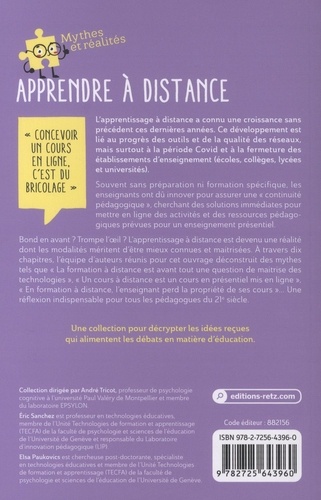 Apprendre à distance de Eric Sanchez - Grand Format - Livre - Decitre