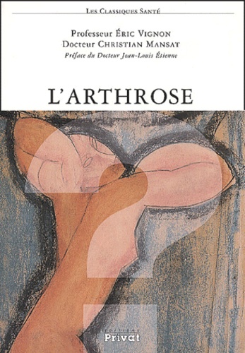 L'Arthrose de Eric Vignon - Livre - Decitre