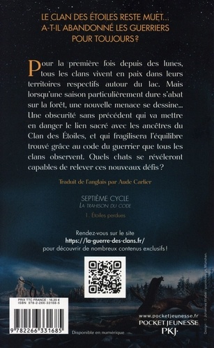 La guerre des clans : La trashison du code... de Erin Hunter - Grand Format - Livre - Decitre