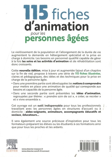 115 fiches d'animation pour les personnes âgées - Evelyne Allègre - Livres - Furet du Nord