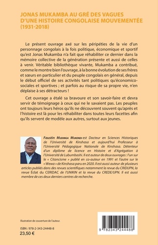 Jonas Mukamba au gré des vagues d'une histoire... de Faustin Mudinga ...