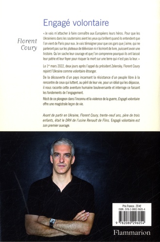 Engagé volontaire de Florent Coury - Grand Format - Livre - Decitre