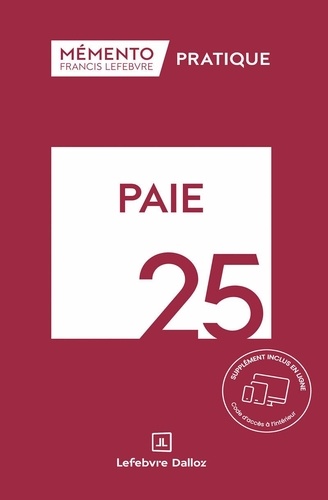 Paie de Francis Lefebvre - Grand Format - Livre - Decitre