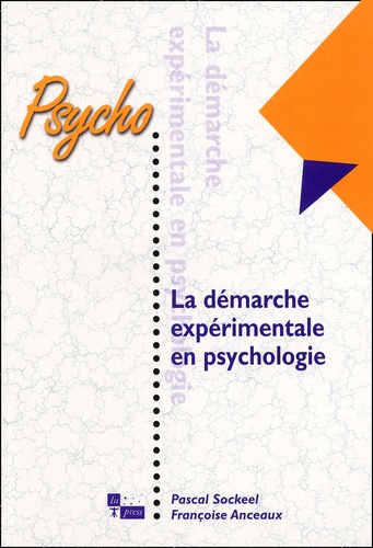 La Demarche Experimentale En Psychologie de Françoise Anceaux - Livre ...