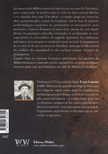 Les mystères de Mithra de Franz Cumont - Grand Format - Livre - Decitre