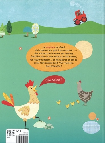 Quel rigolo, ce coq Rico de Gaëlle Berthelet - Album - Livre - Decitre