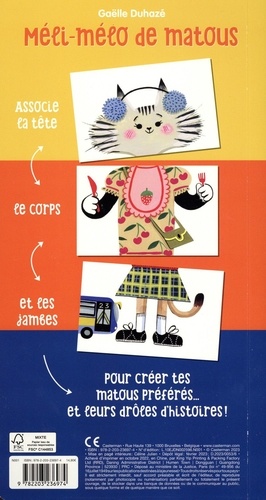 Méli-mélo de matous de Gaëlle Duhazé - Album - Livre - Decitre