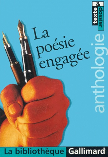 La poésie engagée. - Anthologie de Gallimard - Poche - Livre - Decitre