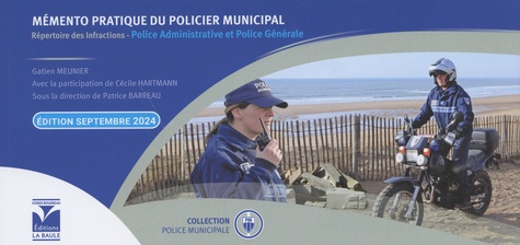 Mémento pratique du policier municipal -... de Gatien Meunier - Grand ...