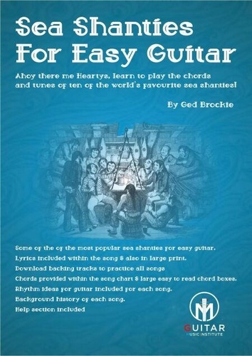 Sea Shanties For Easy Guitar - Ged Brockie - Ebooks - Furet du Nord