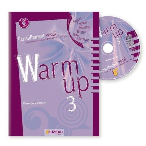Warm up 3 de Gérard verny Pierre - Livre - Decitre