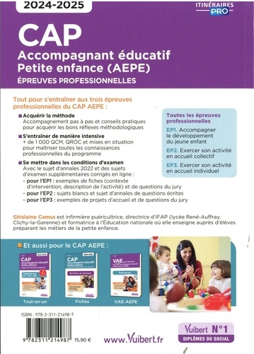 CAP Accompagnant éducatif Petite enfance (AEPE).... de Ghislaine Camus ...