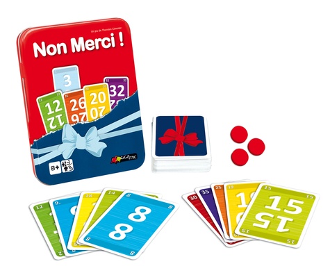 Jeu Non merci - boîte métal, GIGAMIC - Papeterie - Decitre