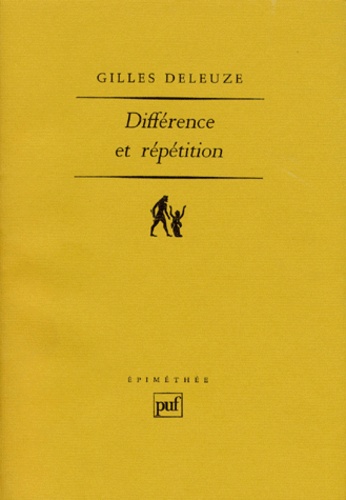Différence et répétition de Gilles Deleuze - Livre - Decitre