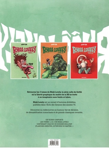 Rhââ Lovely . Coffret en 3 volumes de Gotlib - Album - Livre - Decitre