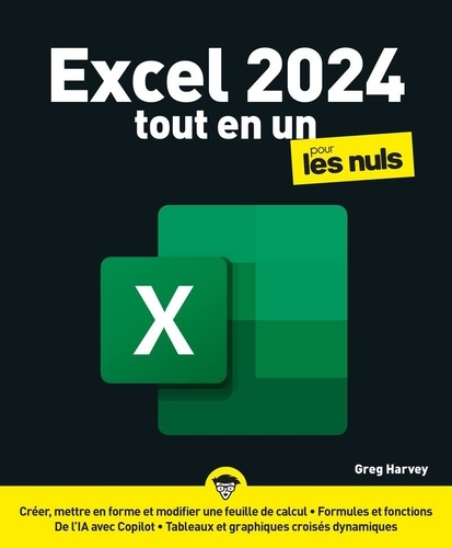 Excel 2024 Tout en 1 pour les Nuls - Greg Harvey - Livres - Furet du Nord