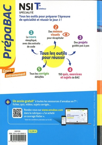 NSI, Numérique et sciences informatiques Tle... - Guillaume Connan ...