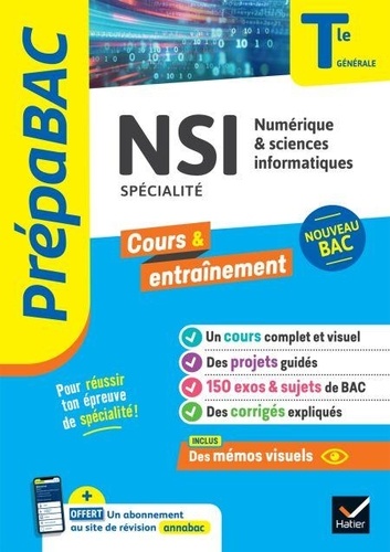 Prépabac - NSI Tle générale (spécialité) -... de Guillaume Connan - PDF - Ebooks - Decitre
