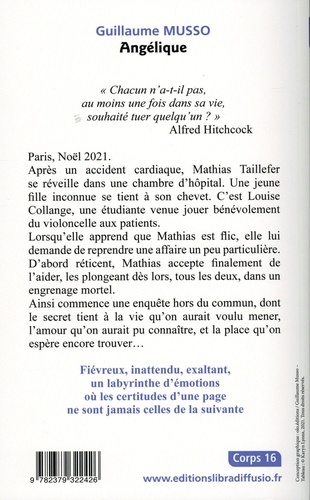 Angélique - Guillaume Musso - Livres - Furet du Nord