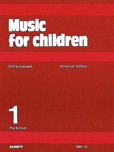Orff-Schulwerk Vol. 1. Music for Children -... de Gunild Keetman ...