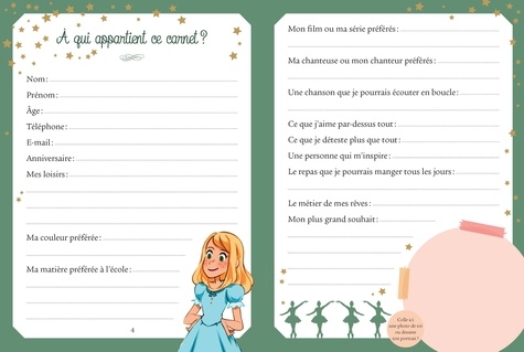 Mon carnet d'amitié Célestine, petit rat de... de Gwenaële Barussaud ...