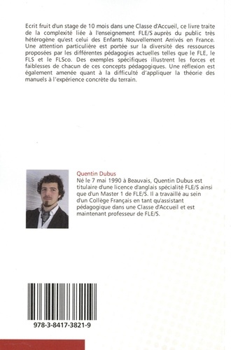 FLE, FLS, FLSco : quelles ressources pour une... de Quentin Dubus ...