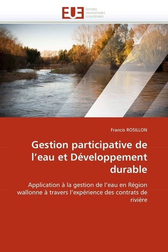 Gestion participative de l''eau et développement... de Rosillon-f - Livre - Decitre