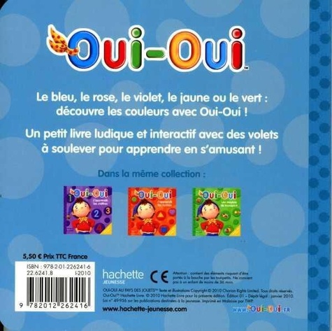 J'apprends les couleurs de Hachette Jeunesse - Album - Livre - Occasion ...