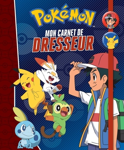 Pokémon mon carnet de dresseur - Avec 2 badges de Hachette Jeunesse ...