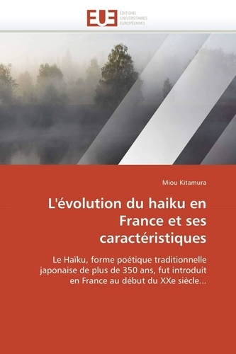 L'évolution du haiku en france et ses... de Kitamura-m - Livre - Decitre