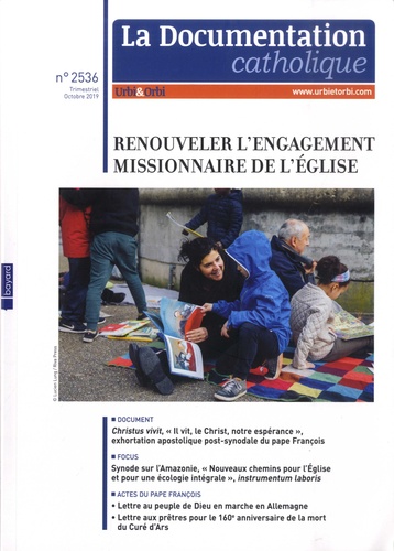 La documentation catholique N° 2536, Octobre... de Dominique Greiner ...
