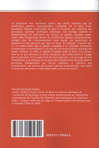 Le plaider coupable - De la Common Law à la... - Ghislain Bertrand ...
