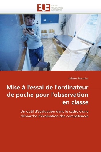 Mise à l''essai de l''ordinateur de poche pour... de Meunier-h - Livre - Decitre
