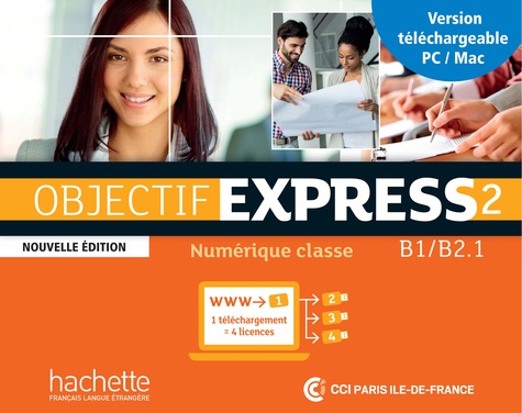 Objectif Express 2 - Manuel numérique, carte de... - Hachette FLE - Livres - Furet du Nord