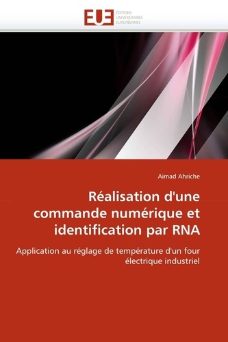 Réalisation d''une commande numérique et... de Ahriche-a - Livre - Decitre